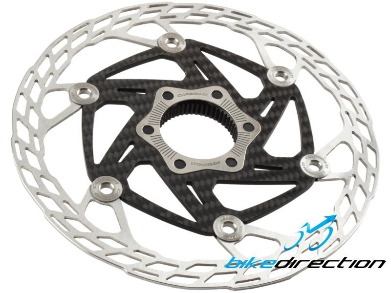 Disco semiflottante Carbon-ti X-Rotor Steel Carbon 3 Center Lock ...