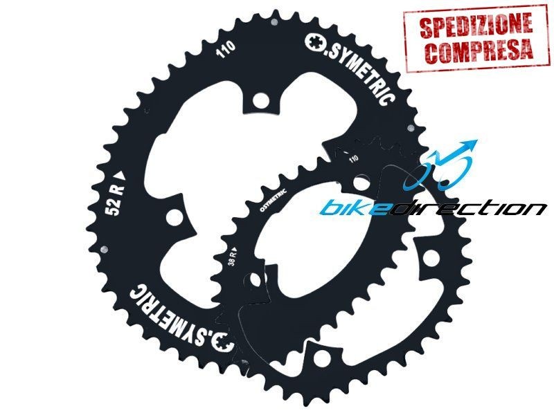 Corone Osymetric bcd110 52 38, 50 34, 50 38 Kit Shimano Dura Ace